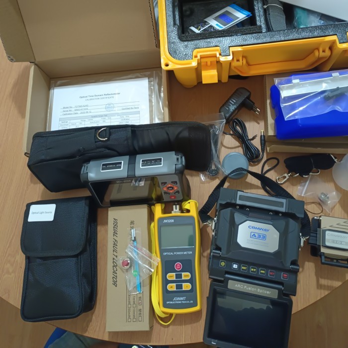 Jual Paket Splicer Comway A33,OTDR Joinwit,opm+ols & Laser20mw | Shopee ...
