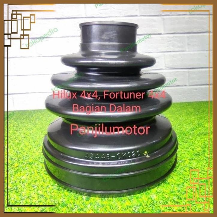 Jual [PLM] KARET BOOT AS RODA DALAM HILUX REVO 4X4, FORTUNER 4X4 43448 ...