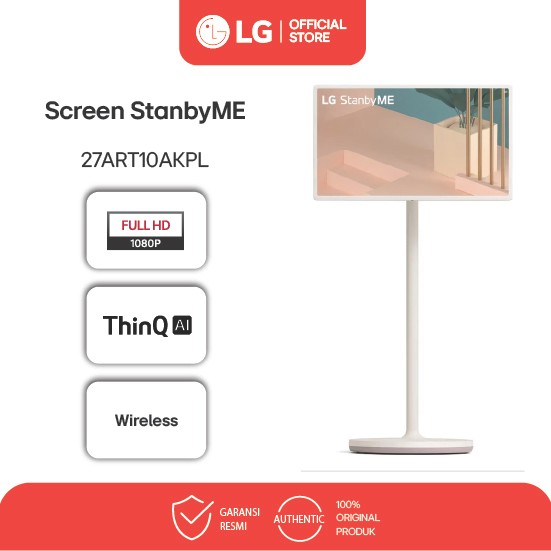 Jual LG Moveable TV 27 Inch StanbyME Portable Touch Screen - 3 Hours ...