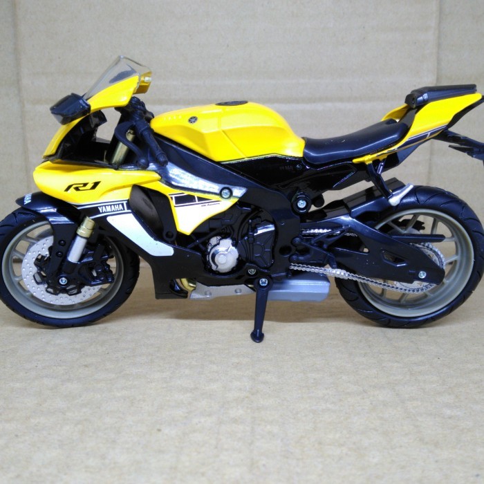 Jual Termurah Miniatur Motor Yamaha R1 Sport Terbaru Diecast Newray ...