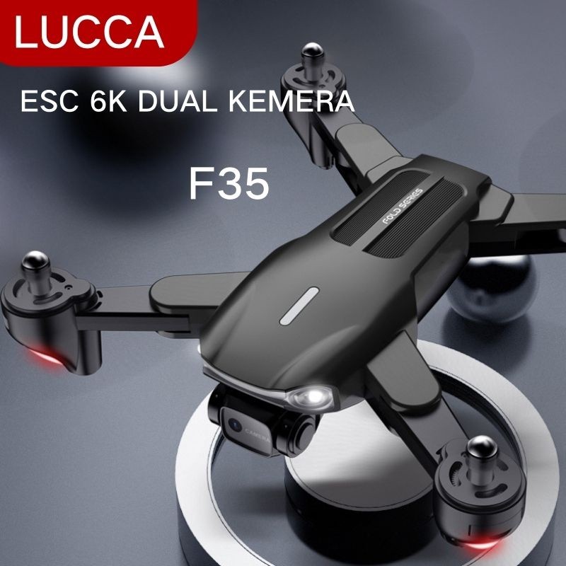 Jual Drone Kamera 6K HD Dual ESC Camera F35 Drone Wide Angle 270 Full ...