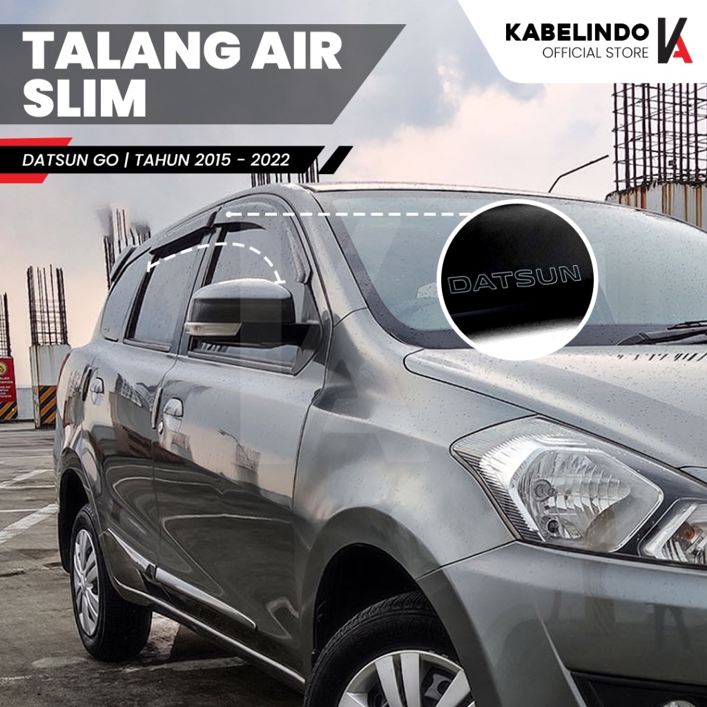 Jual TALANG AIR PINTU MOBIL DATSUN GO+ PANCA 2015 - 2022 MODEL SLIM 4 PINTU | Shopee Indonesia
