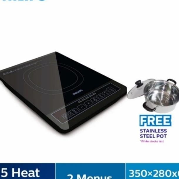 Jual Kompor Induksi Listrik Philips Induction Cooker Hd 4902/60 Free ...