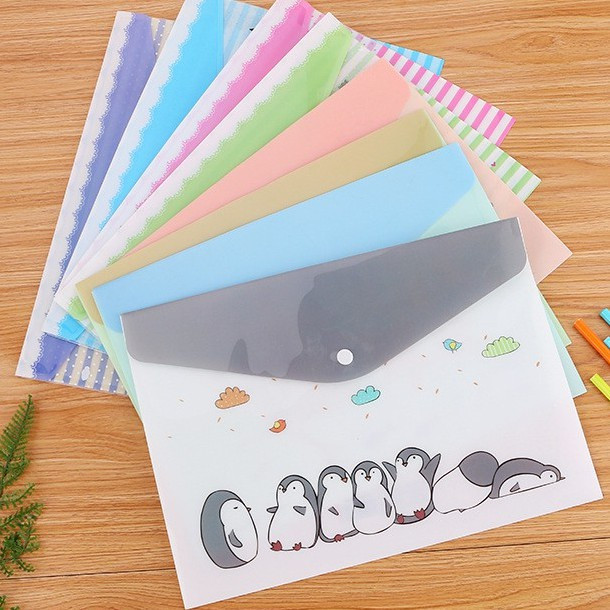 Jual MAP PLASTIK A4 KARAKTER/MAP FILE LUCU/MAP KANCING A4 KARAKTER ...