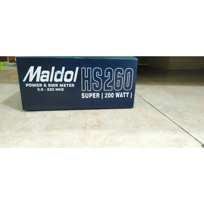 Jual SWR POWER METER MALDOL HS-260 200 WATT MALDOL HS260 | Shopee Indonesia