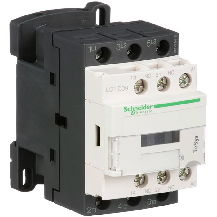 Jual SCHNEIDER TESYS CONTACTOR LC1D09B7 24VAC - KONTAKTOR 3PHASE 9A ...