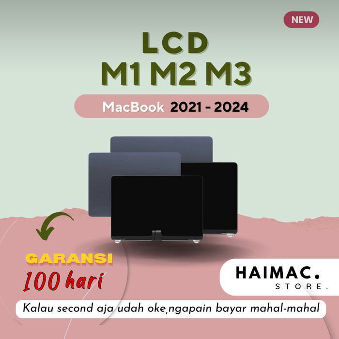 Jual LCD A2442 A2779 A2485 A2780 A2941 - MACBOOK PRO AIR M1 M2 M3 2021 ...