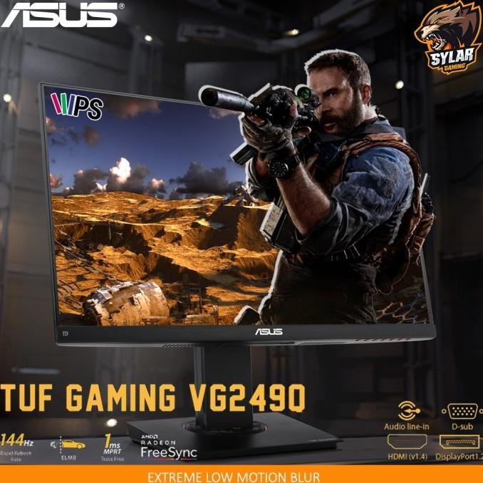 Jual ASUS TUF VG249Q 144HZ 24INCH IPS PANEL ESPORTS GAMING MONITOR ...
