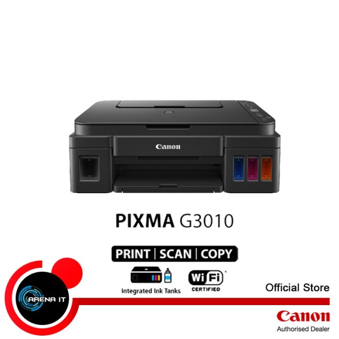 Jual Canon Inkjet Printer PIXMA G3010 ( Print - Scan - Copy - Wifi ...