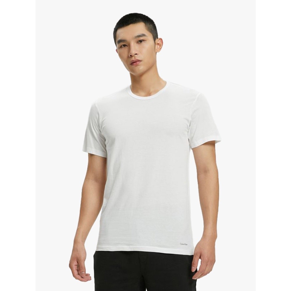 Jual CALVIN KLEIN UNDERWEAR - SLIM CREW NECK 2 PACK | Shopee Indonesia