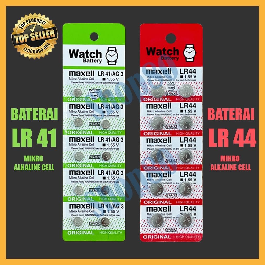 Jual LR 44 AG 13 / LR 41 AG 3 Baterai Batere Batrei Batre Battery ...