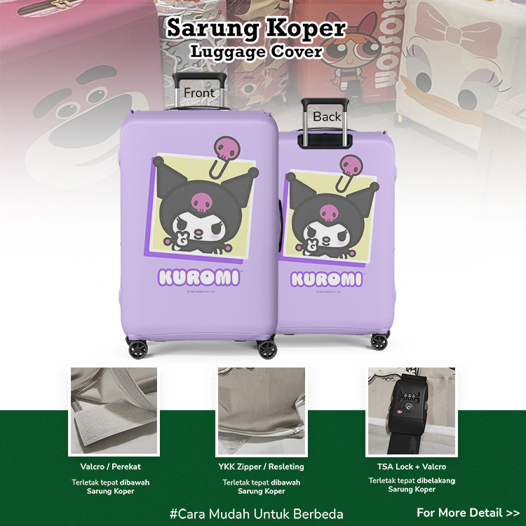 Jual Kuromi: Si Kelinci Hitam yang Menawan 002 - Sarung Koper ...