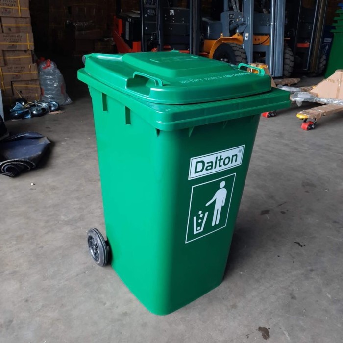 Jual Tempat sampah 100 liter DALTON Trash bin outdoor 100 liter Dustbin roda PLASTIK HDPE ...