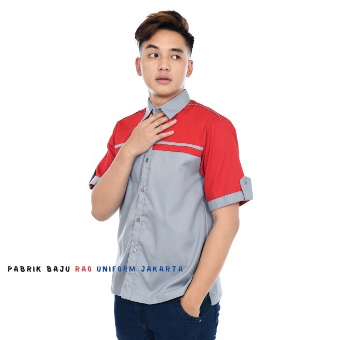 Jual Baju Kerja Indihome/Seragam Kerja Kantor Indihome/Kemeja Indihome ...