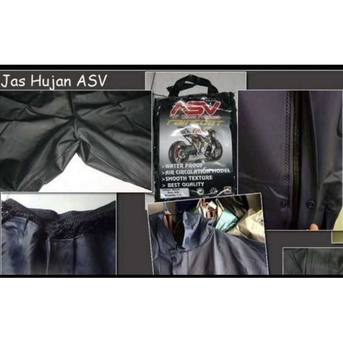 Jual Jas Hujan Asv Full Karet Dijamin Original Harga Murah Baru ...