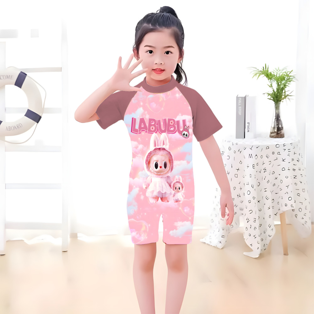 Jual JATNIKA BAJU RENANGANAK PEREMPUAN LENGAN PENDEK MOTIF KARAKTER ...