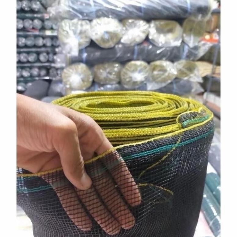 Jual Hot Viral Jaring Waring 1 Roll Panjang 100 Meter - Jaring Hitam ...
