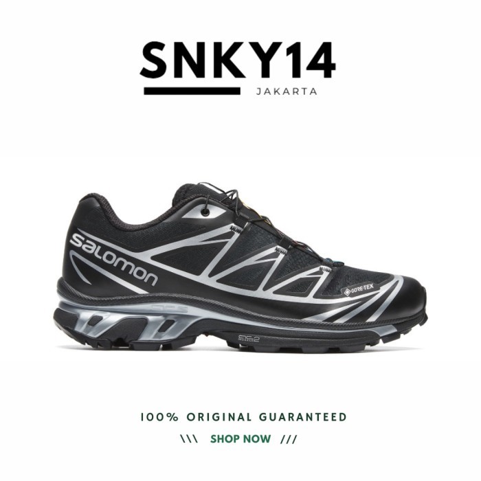 Jual Salomon Goretex XT-6 Black / Silver Ftw 100% Authentic | Shopee Indonesia