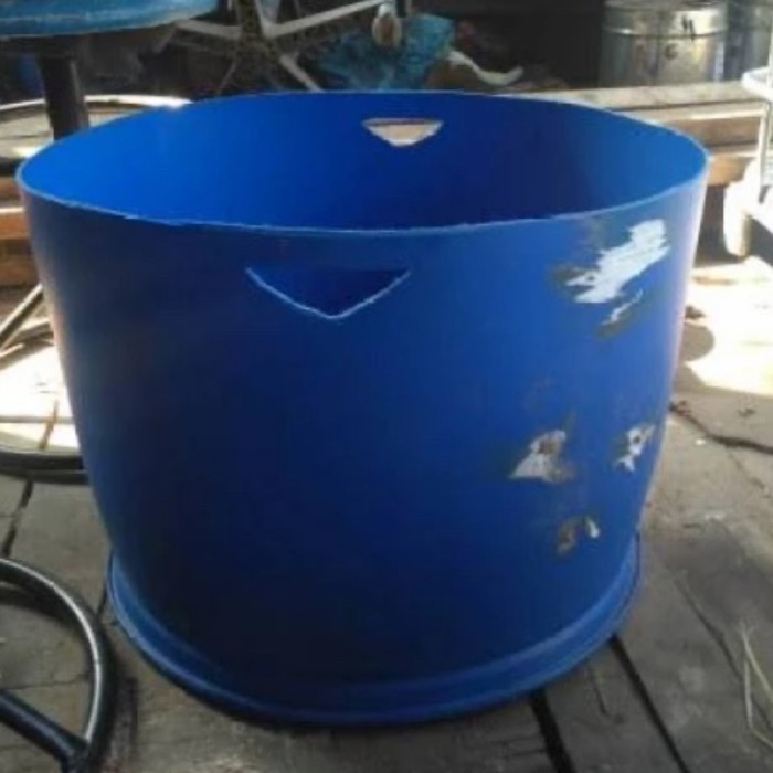 Jual DRUM PLASTIK/TONG SAMPAH DRUM BESI /TONG DRUM/POT TANAMAN | Shopee ...
