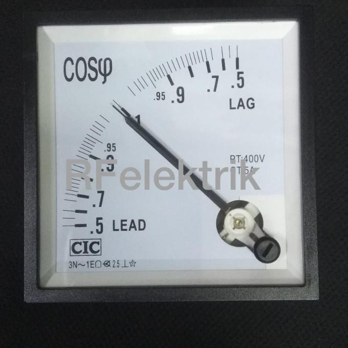 Jual COS PHI METER/POWER FACTOR EPF96 400V TYPE CIC ORIGINAL DAN ...