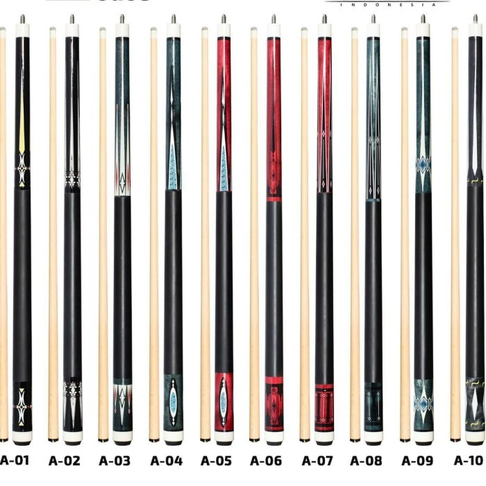 Jual STIK BILLIARD PLAY KAYU MAPLE KUALITAS IMPORT ENAK DIPAKAI TIP ...