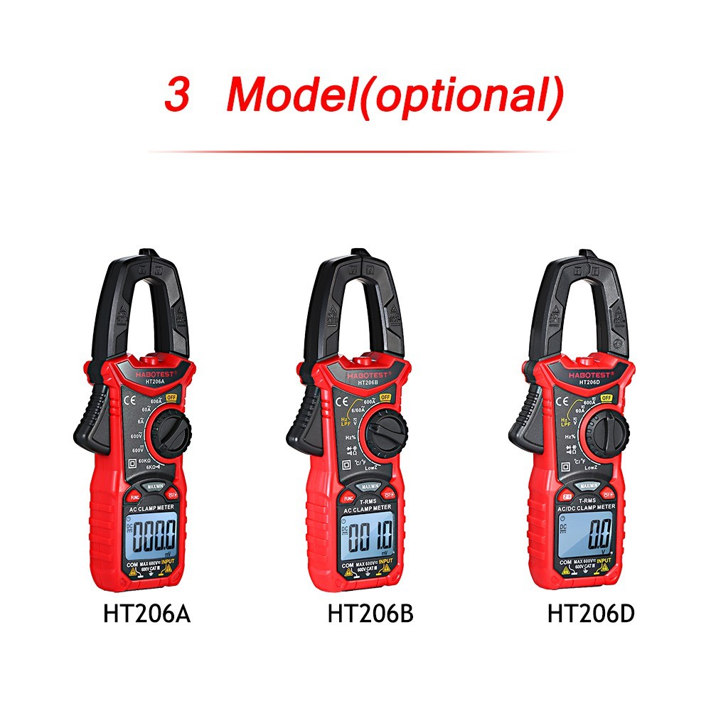 Jual KKMOON HABOTEST AC/DC Digital Clamp Meter untuk mengukur tegangan ...