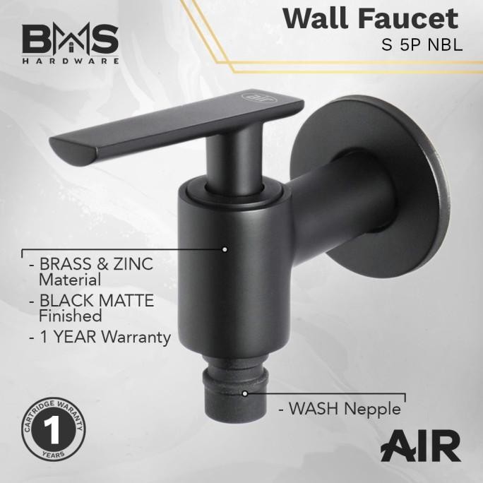 Jual AIR KRAN AIR WALL FAUCET KRAN TEMBOK KERAN AIR S 5P NBL ORIGINAL ...