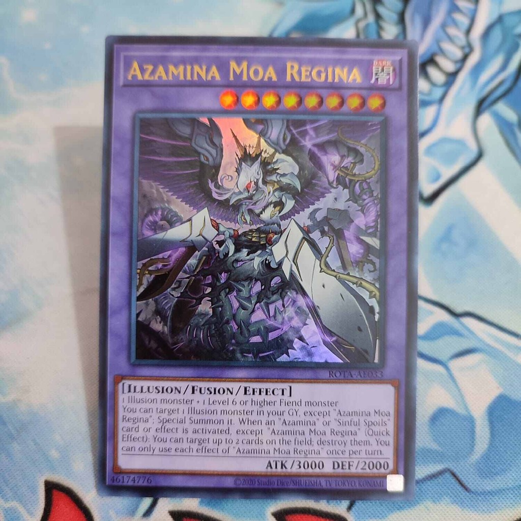 Jual yugioh AE azamina moa regina ROTA-AE033 UR original | Shopee Indonesia