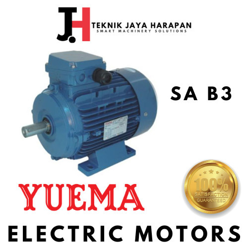 Jual DINAMO ELECTRIC MOTOR YUEMA SA 2P 0,37KW 0,5HP 3PHASE 380V B3 / DINAMO / MESIN PENGGERAK ...
