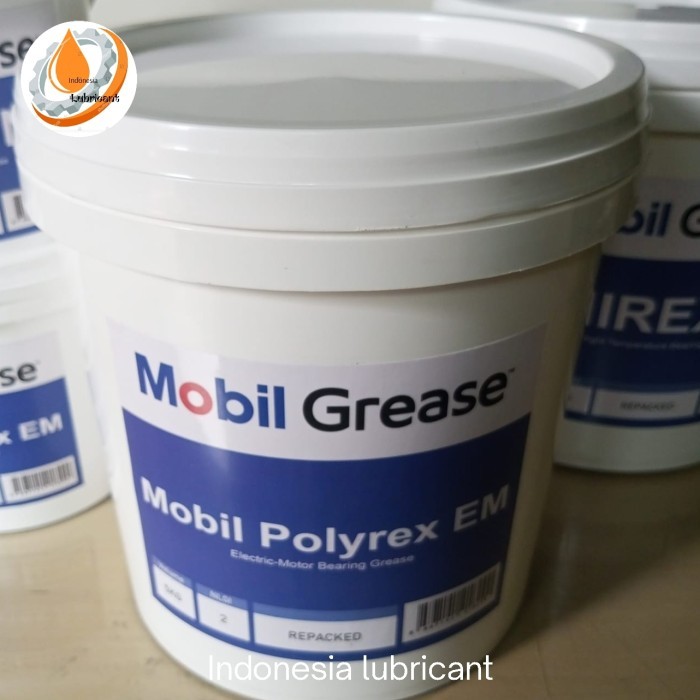 Jual Mobil POLYREX EM Grease Polyurea (Bearing & electric motor) NLGI 2 Pail 1kg | Shopee Indonesia
