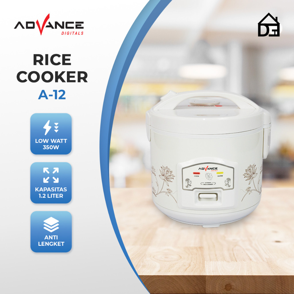 Jual Advance Rice Cooker Mini A12 / A-12 Kapasitas 1.2Liter Penanak ...