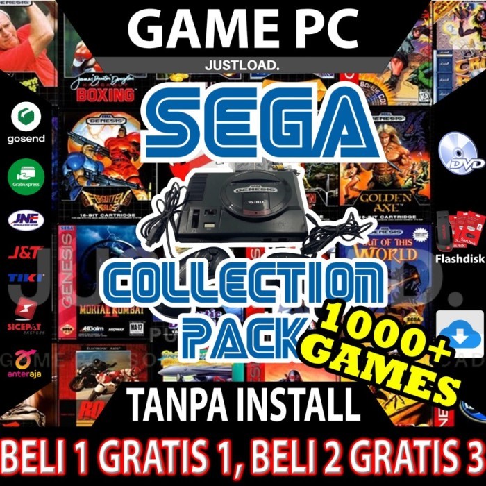Jual GAME PC SEGA GENESIS 1000+ GAMES RETRO JADUL LAWAS - GAME CARD | Shopee Indonesia