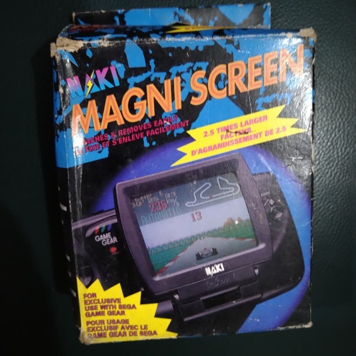 Jual Naki Magni Screen Sega Game Gear Magnifier | Shopee Indonesia