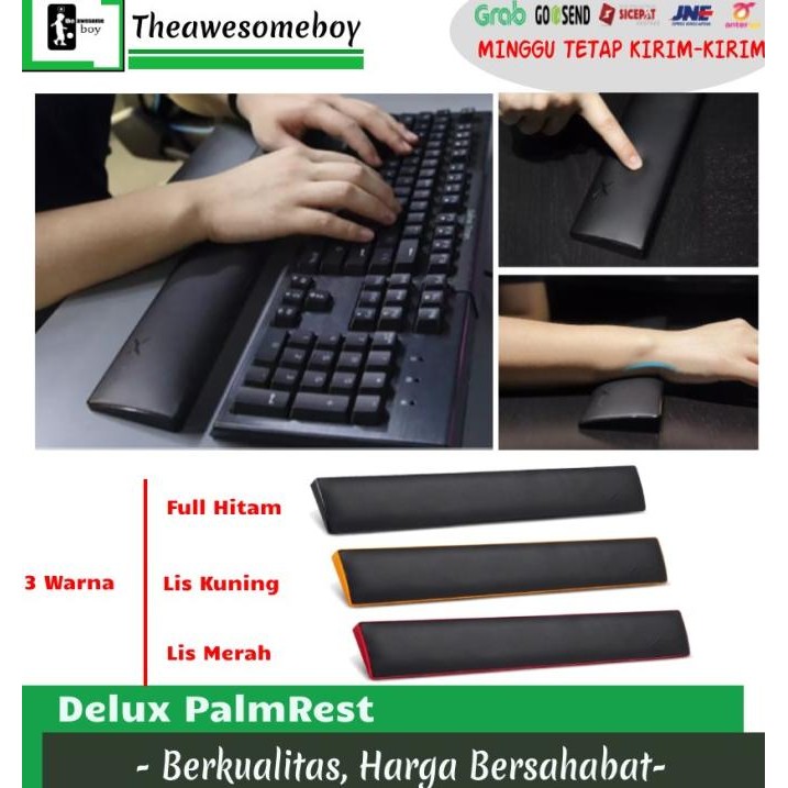 Jual Jual Delux Wrist Palm Rest Keyboard Pad Logitech Mx Keys Craft ...