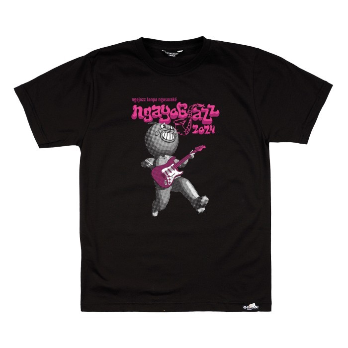 Jual Dagadu Official Merch Ngayogjazz 2024 - Hitam | Shopee Indonesia