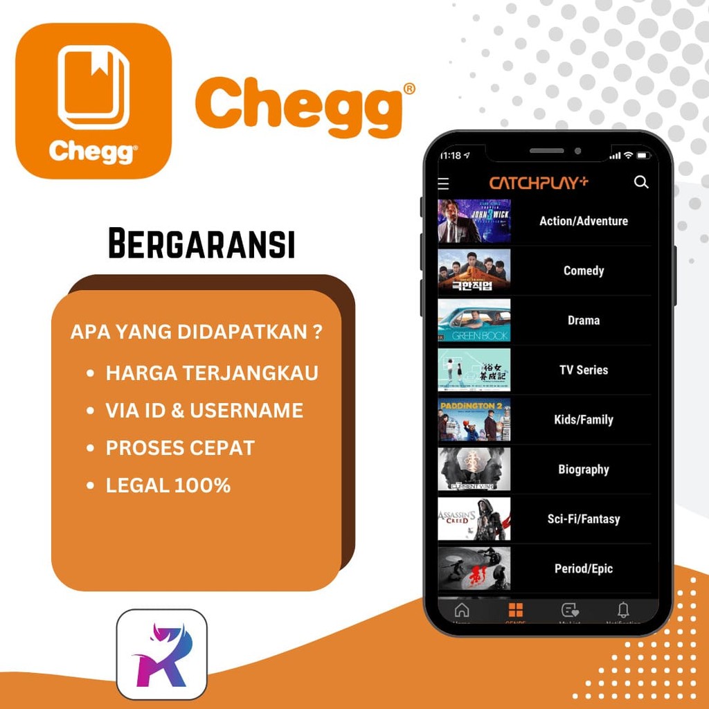 Jual Chegg Premium 1 Tahun Full Garansi (Proses Tercepat Buka 24 Jam ...