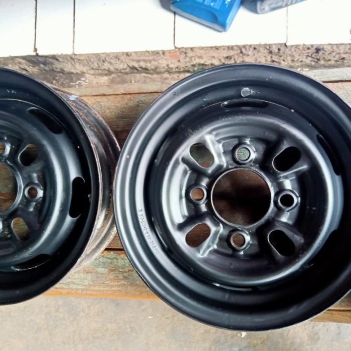 Jual VELG KALENG RING 12 LEBAR 4 INCHI PCD 4 X 114 UNTUK : - MOBIL ...