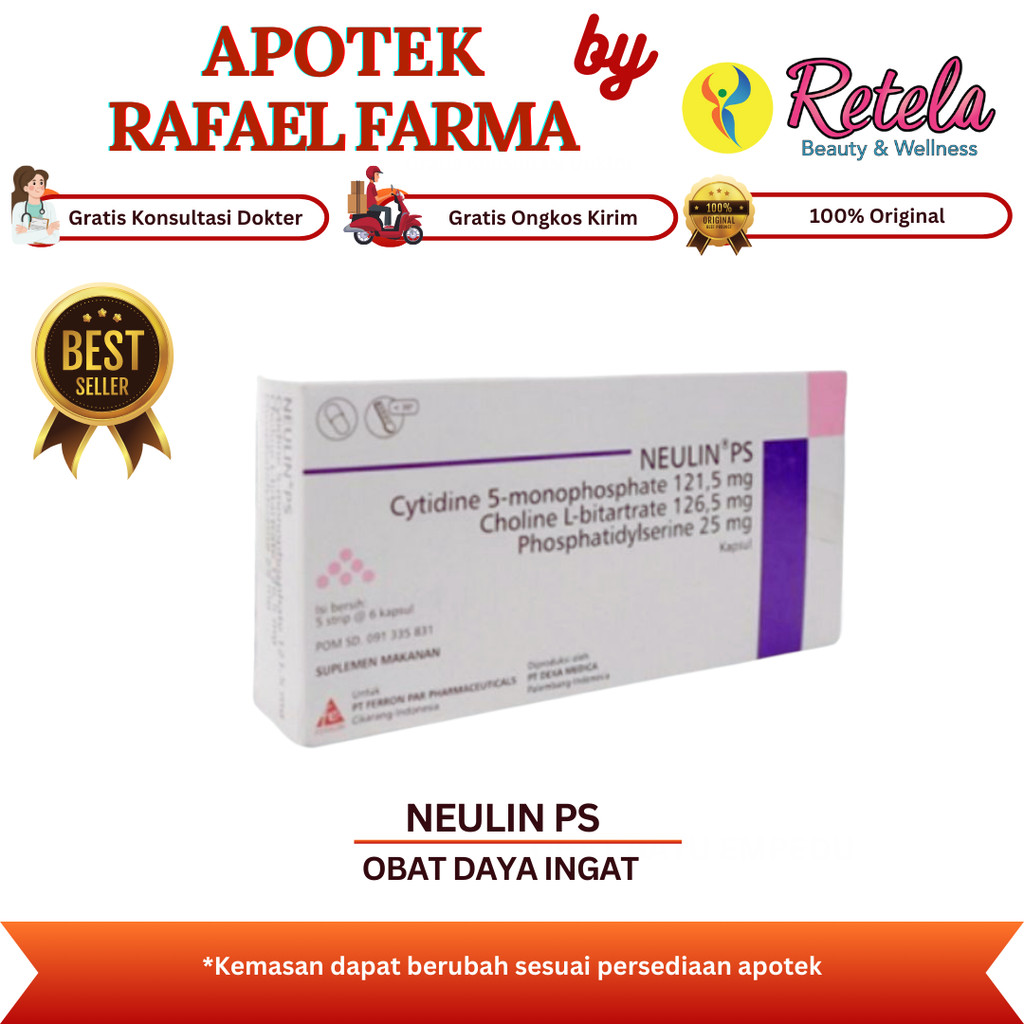 Jual NEULIN PS BOX 30 KAPSUL ORIGINAL | Shopee Indonesia