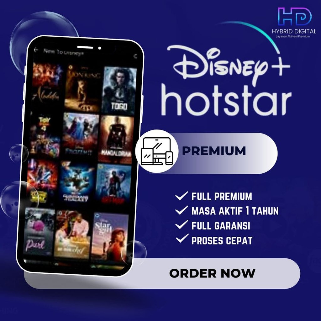 Jual Akun Disney Hostar Premium 1 Tahun Bergaransi | Shopee Indonesia