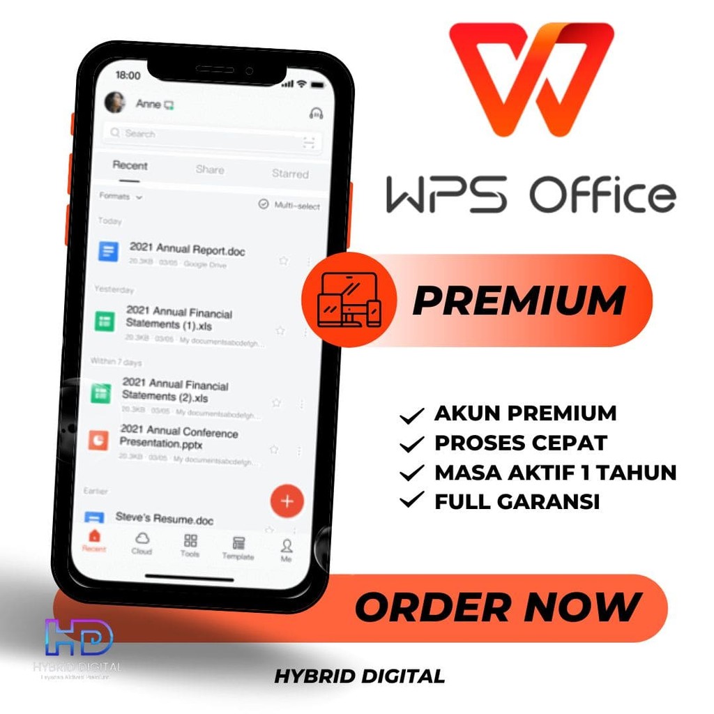 Jual WPS Office Premium 1 Tahun Termurah Bergaransi (Proses Cepat 10 Menitan) | Shopee Indonesia