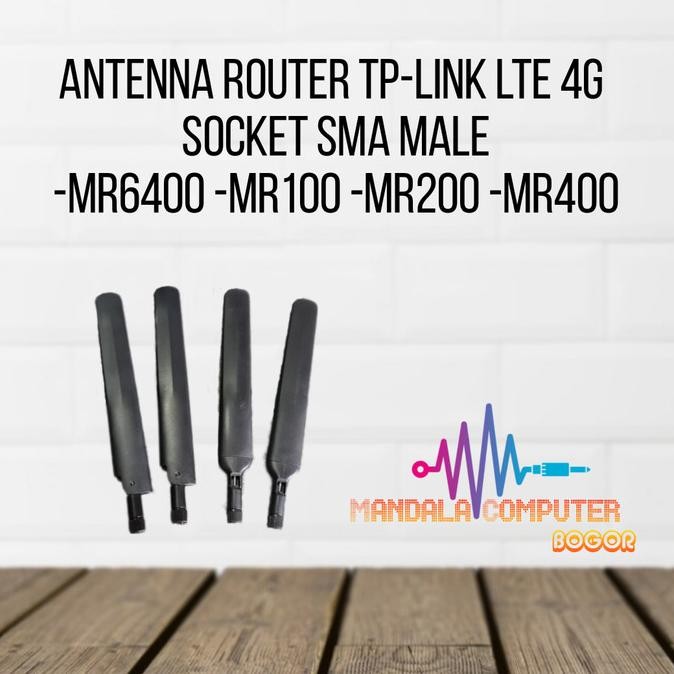 Jual Antena Wifi Modem Router 3G 4G LTE sma male 5dBi Tp Link MR6400 ...