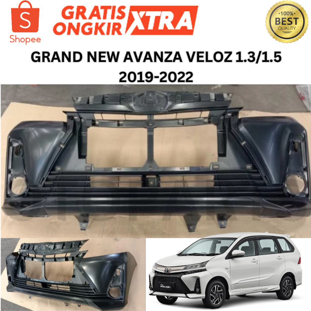 Jual BUMPER BEMPER DEPAN GRAND NEW AVANZA XENIA 2019 2020 2021 2022 ...