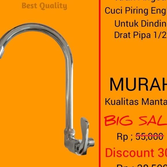 Jual Kran Angsa Cuci Piring/Kran Cuci Piring/Kran Dapur/Kran Wastafel ...