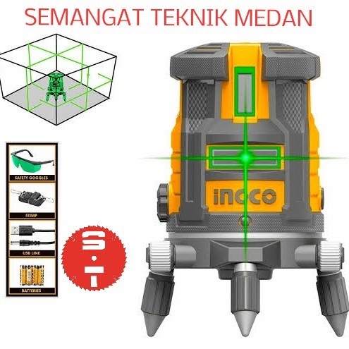 Jual newgan!! HLL305205 METERAN 5 GARIS LINE LEVEL CROSS GREEN LASER 30 ...