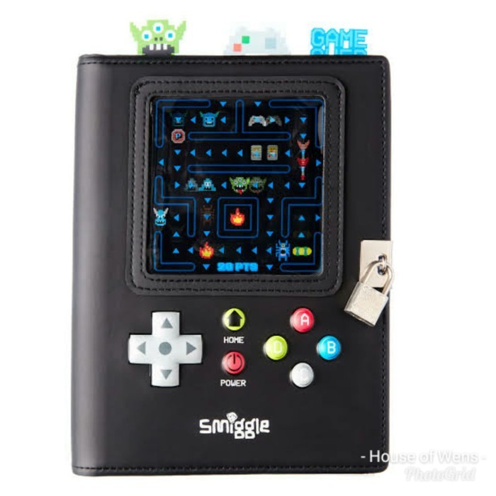Jual Smiggle Game Over Lockable A5 Notebook - Diary Smiggle | Shopee ...