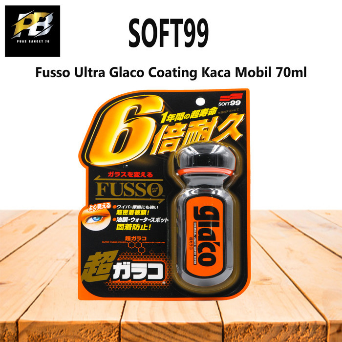 Jual Soft 99 Soft99 Fusso Ultra Glaco Coating Kaca Mobil Cairan Anti ...