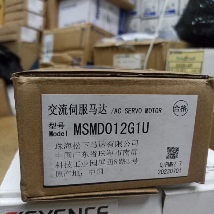 Jual PANASONIC MSMD012G1U AC SERVO MOTOR PANASONIC 100W | Shopee Indonesia