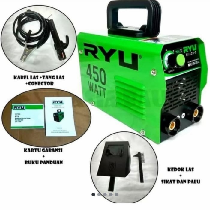 Jual Promo!! Ryu Travo Las Inverter Rii 120-2 Igbt 450 Watt Mesin Trafo Las Listrik | Shopee ...