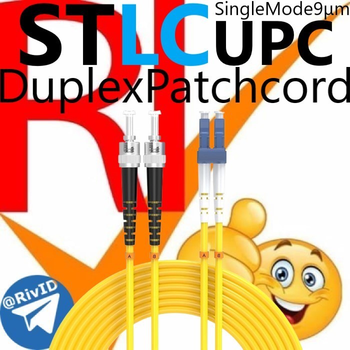 Jual Promo!! St/Upc-Lc/Upc 5M Dx Patch Cord Optical Fiber/Optik ...