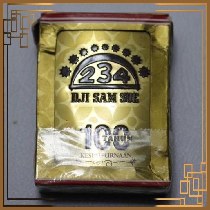 Jual [KNC] Kotak Kaleng Rokok Dji Sam Soe 234 Edisi 100 Tahun Minus Penyok Sdkit | Shopee Indonesia